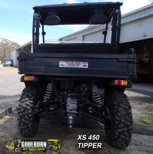 XS450 4WD EFI TIPPER - Goulburn Off Road Carts